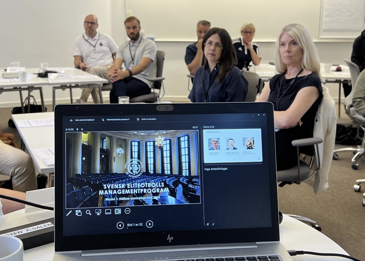 New Leadership Training in Collaboration with the Stockholm School of ...